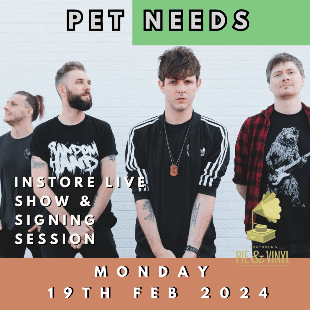 PET NEEDS - Intermittent Fast Living Album Release Live Show | Pie & Vinyl